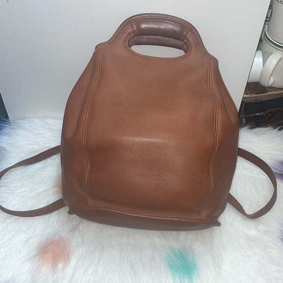 Coach | Bags | Vintage Coach Drawstring Leather Backpack | Poshmark